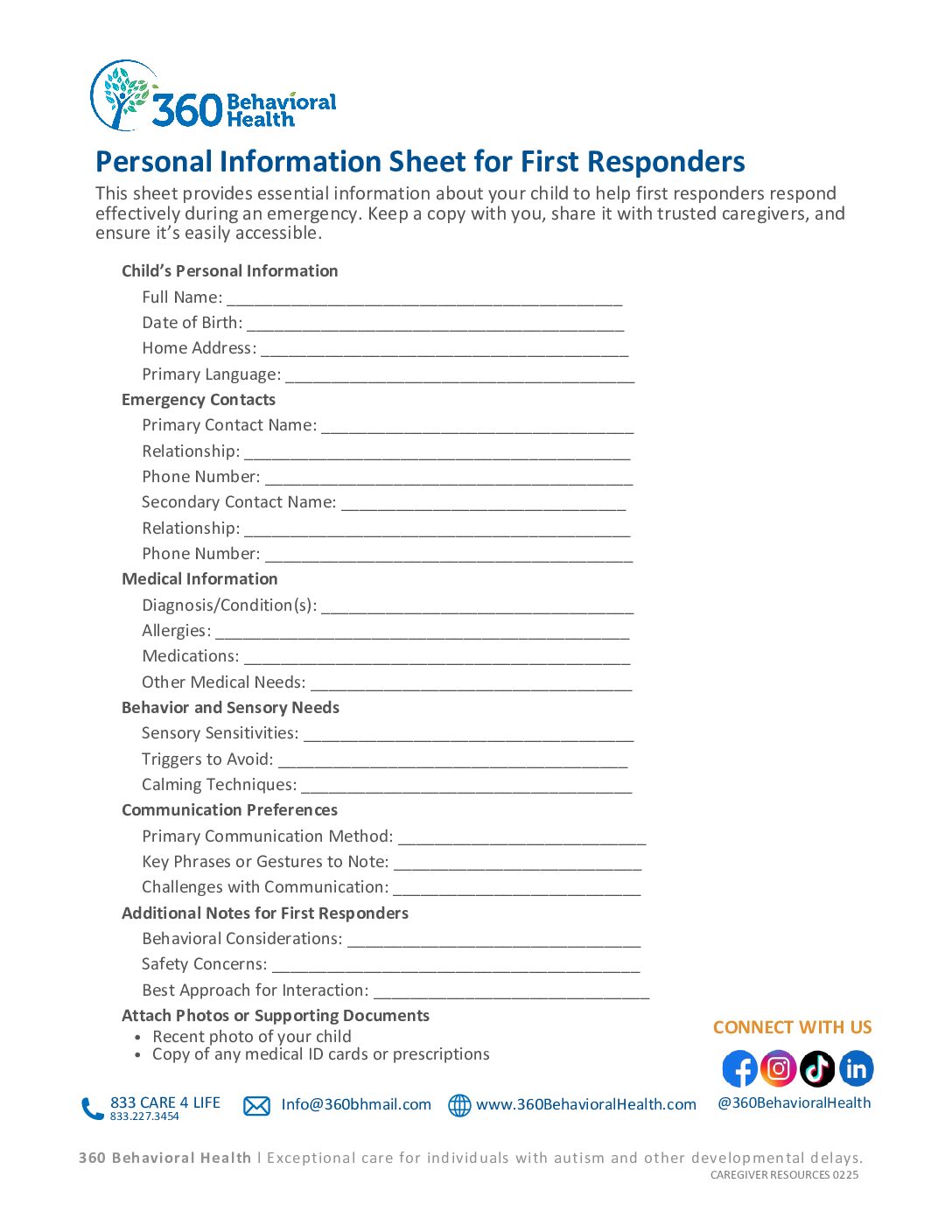 Parent & Caregiver Resources
